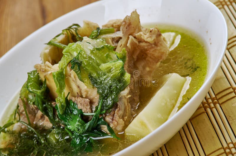 Nigerian bitter leaf soup stock photo. Image of lunch - 104169994