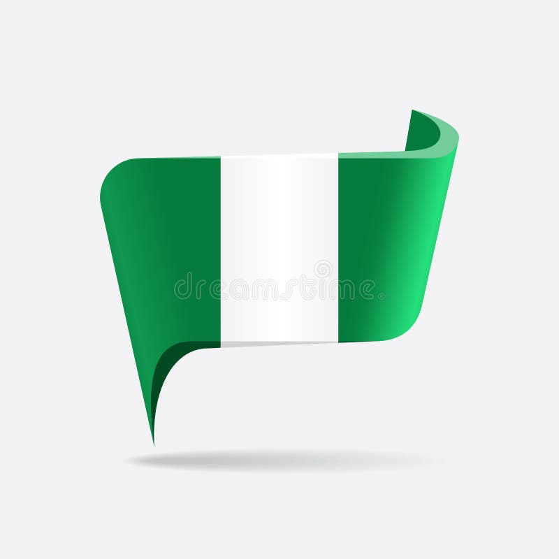 Nigerian Flag Map Pointer Layout. Vector Illustration. Stock Vector ... Nigerian Flag Map Pointer Layout. Vector Illustration. Stock Vector ...