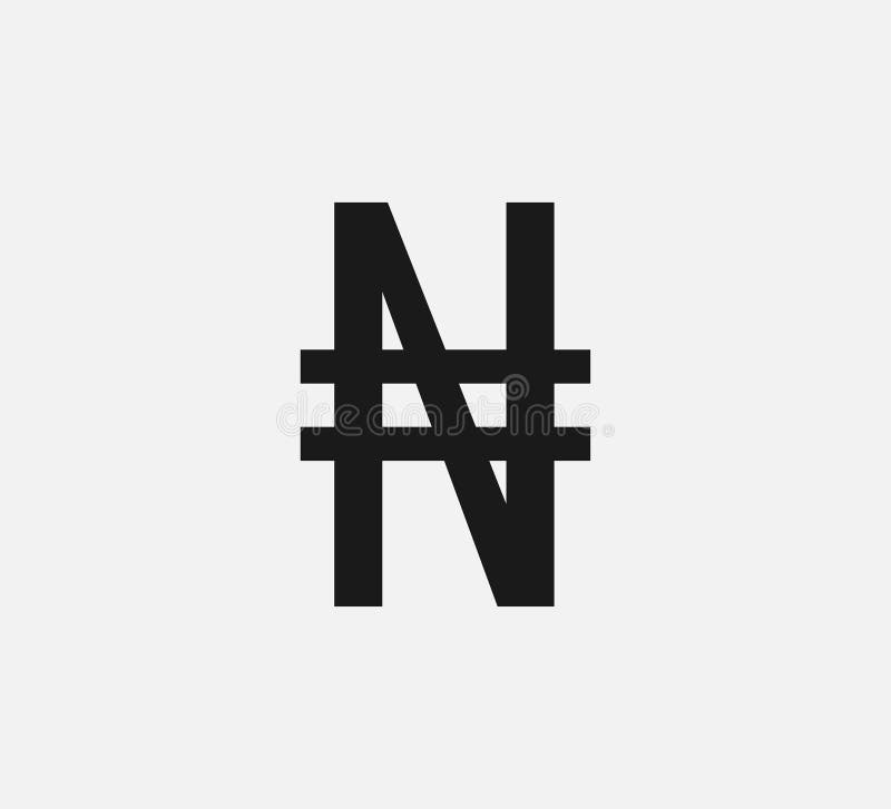 Nigerian Currency Symbol.