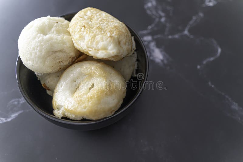 Nigerian Rice Cake Masa Served in a Bowl Stock Photo - Image of ...