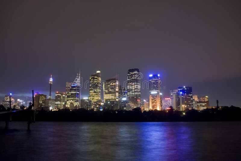 At the night stock photo. Image of night, australia, sydney - 2003574