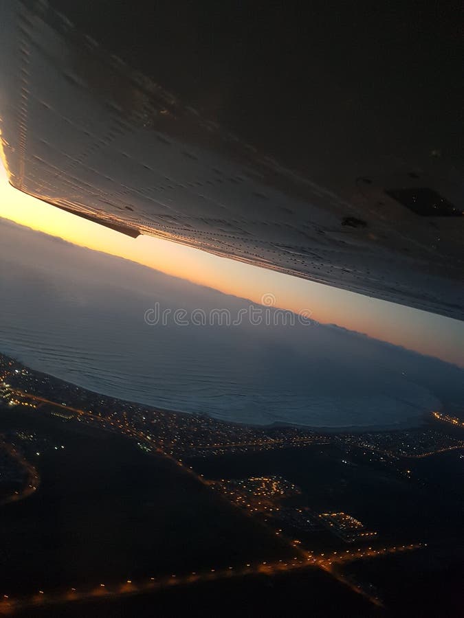 Night Approach stock image. Image of aircraft, c177 - 163483227