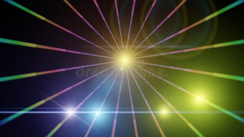 Background with Shiny Colored Lights Stock Illustration - Illustration ...
