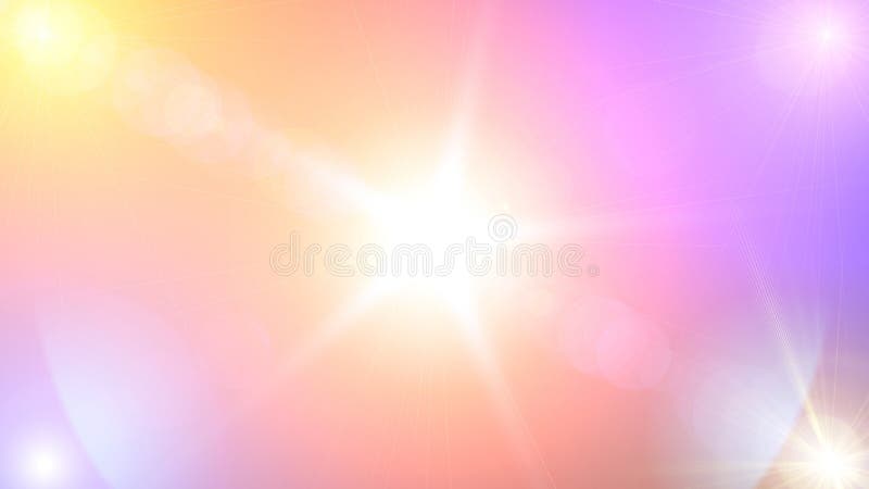 Background with Shiny Colored Lights Stock Illustration - Illustration ...