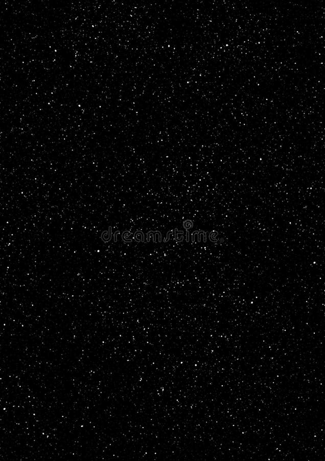 Night Black Starry Sky Vertical Background Stock Illustration ...
