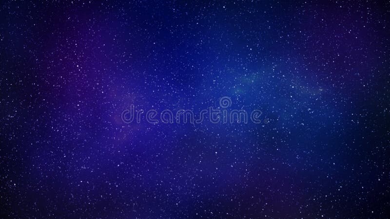 Night Blue Starry Sky Horizontal Background Stock Illustration ...