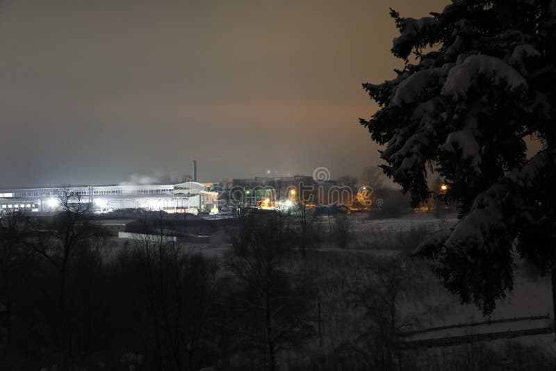 Night and the Bright Lights Stock Image - Image of electric, beauty ...