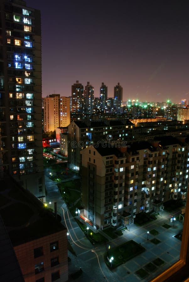 Night Building stock image. Image of community, exposure - 6956845