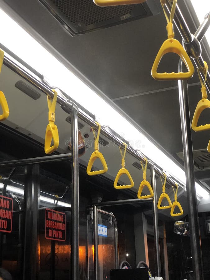 Night in the buss stock photo. Image of light, advertising - 266280052