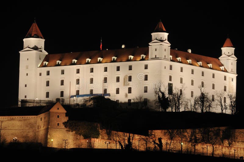 Night castle stock photo. Image of emperor, castle, king - 14400696