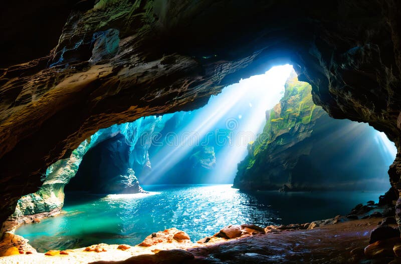 Sunlit Cave Stock Illustrations – 12 Sunlit Cave Stock Illustrations ...