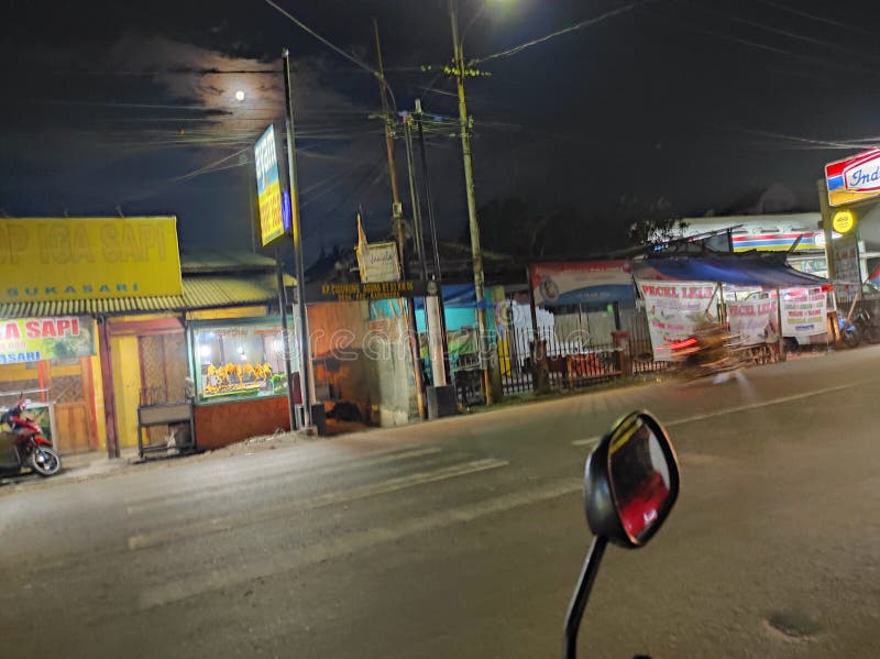 Night City in Garut West Java Editorial Photo - Image of garut, street ...