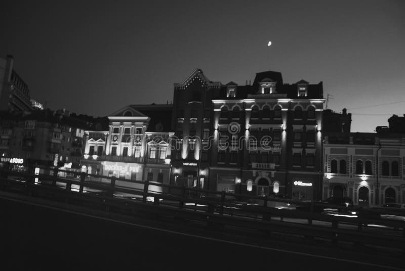 Night City Lights, Night Downtown, City and Architecture, Old ...