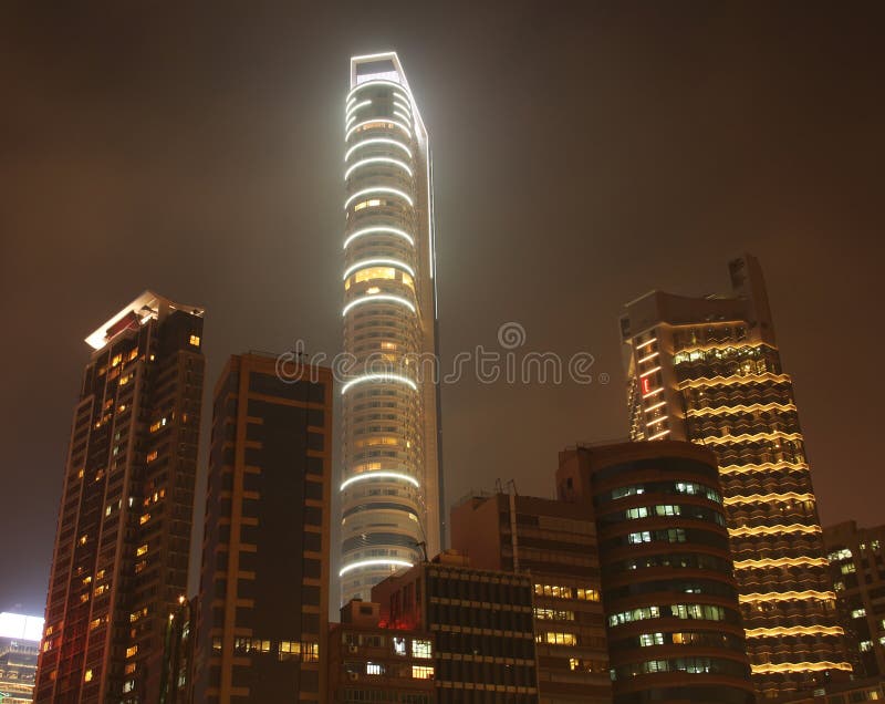 Night Cityscape stock image. Image of landmark, night - 12983709