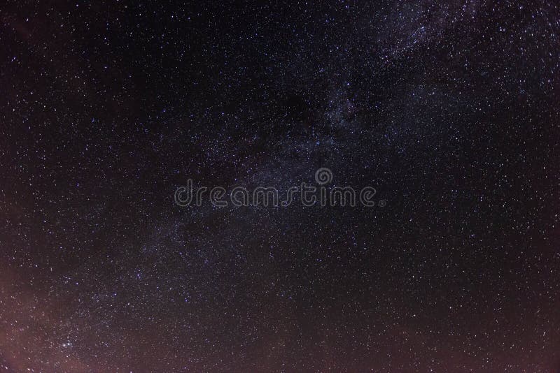 Night, Cloudless Sky Dotted with Stars Stock Photo - Image of galaxies ...