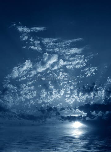 Night clouds stock photo. Image of soft, evening, mirage - 1336886
