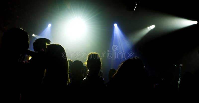 Night club stock photo. Image of nightclub, arms, concert - 7114586