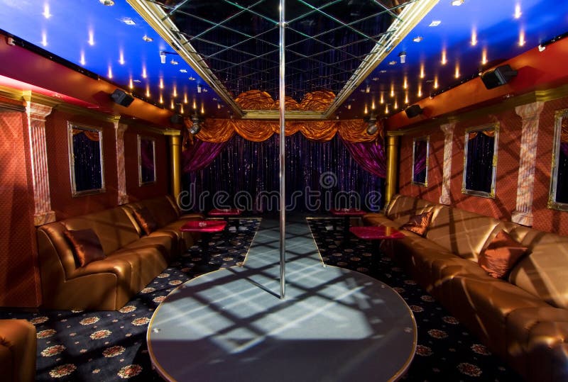 Night club interior stock image. Image of disco, comfortable - 3401375