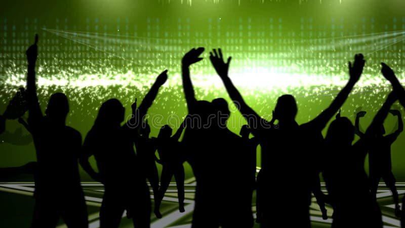 Night Club Party Animation. 4 K Stock Video - Video of night ...