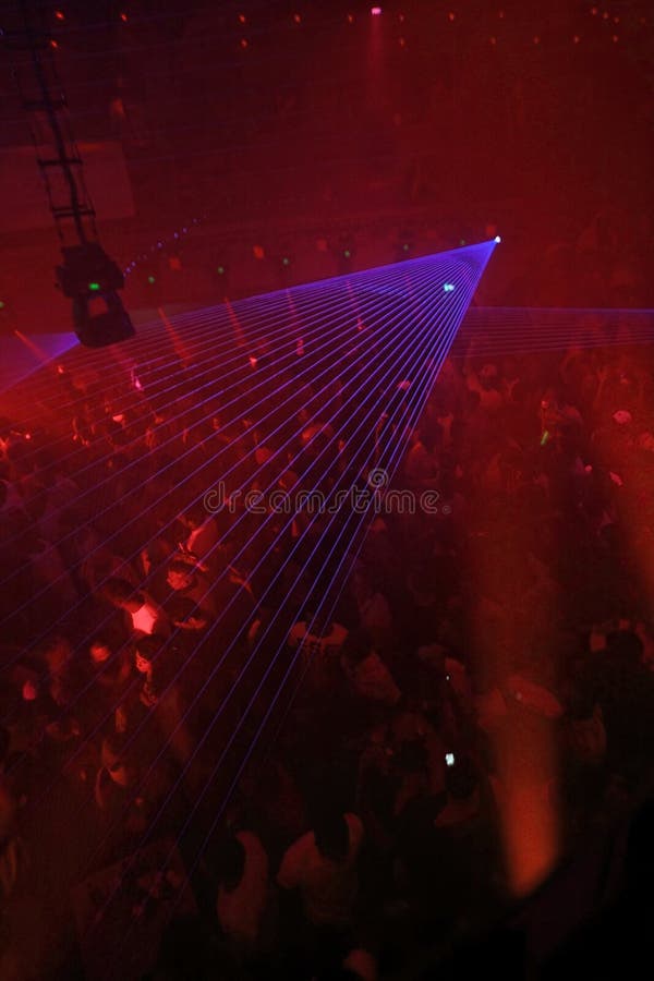 Nightclub Background Red