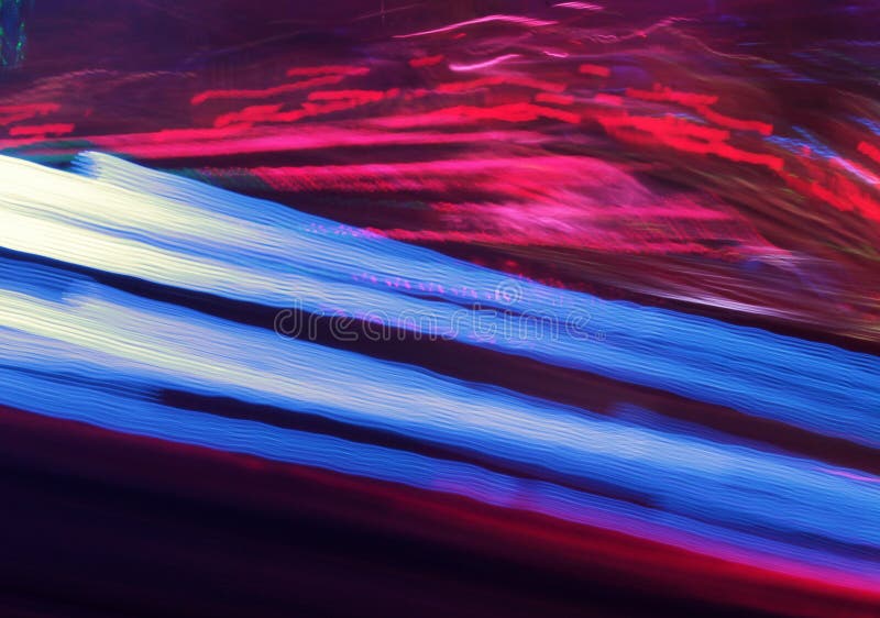 Disco Lights Synth Wave Vapor Neon Funfair Fairground Ride, Night ...