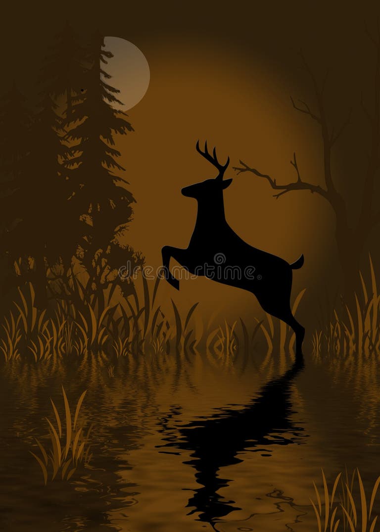 Deer Swamp Stock Illustrations – 175 Deer Swamp Stock Illustrations ...