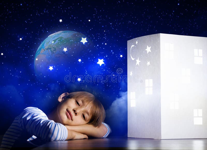 Night dreaming stock image. Image of dream, beautiful - 42086009