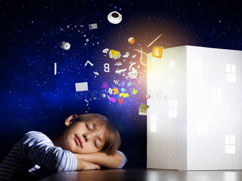 Night dreaming stock image. Image of relaxing, color - 41866205