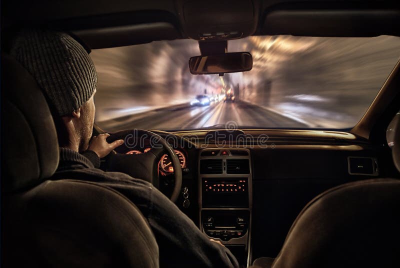 Night drive stock photo. Image of scene, gauge, action - 37414662