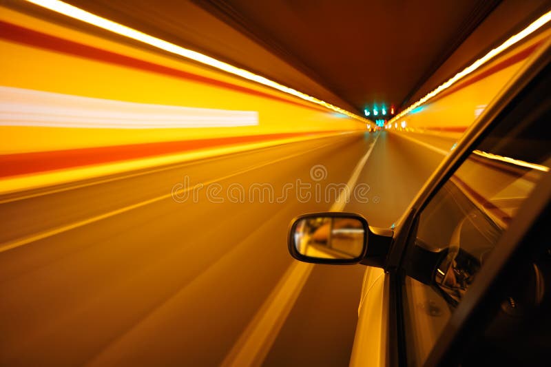 Night driving stock photo. Image of night, highway, blue - 6137888