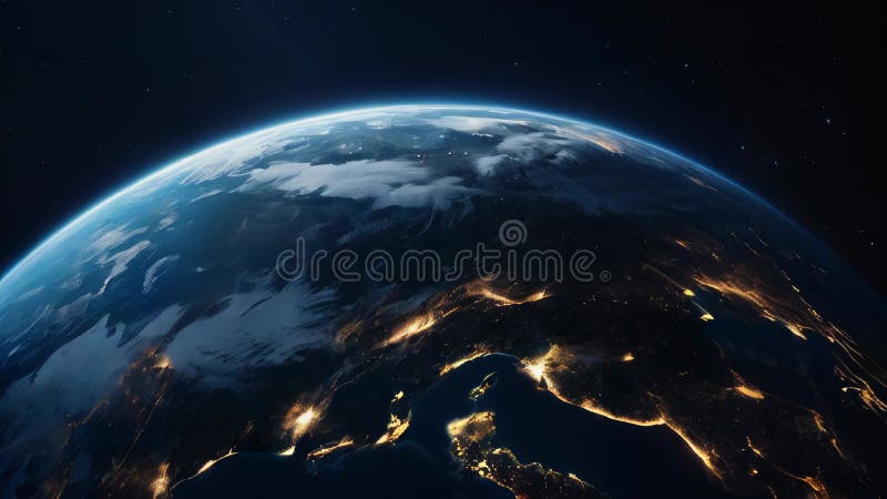 Night Earth. City Lights on Planet Stock Footage - Video of flying ... Night Earth. City Lights on Planet Stock Footage - Video of flying ...