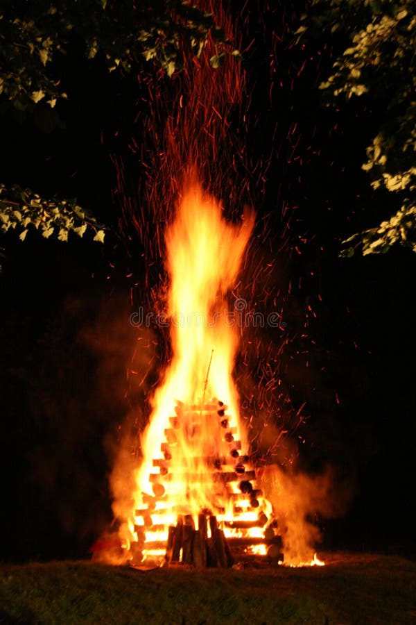 Night fire stock photo. Image of burn, fire, look, flame - 1807438