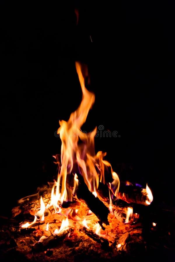Night by the fire stock photo. Image of lights, tourism - 47192960
