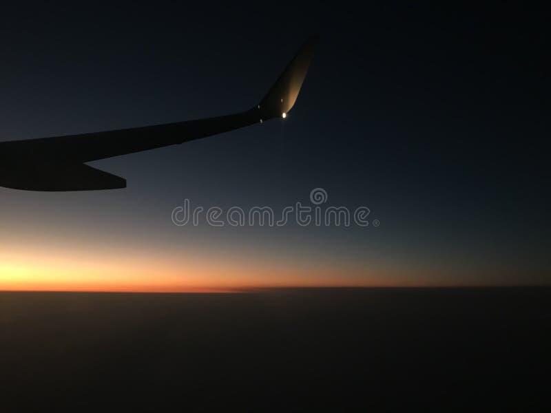 Night flight view. Travel stock photo. Image of night - 112872546