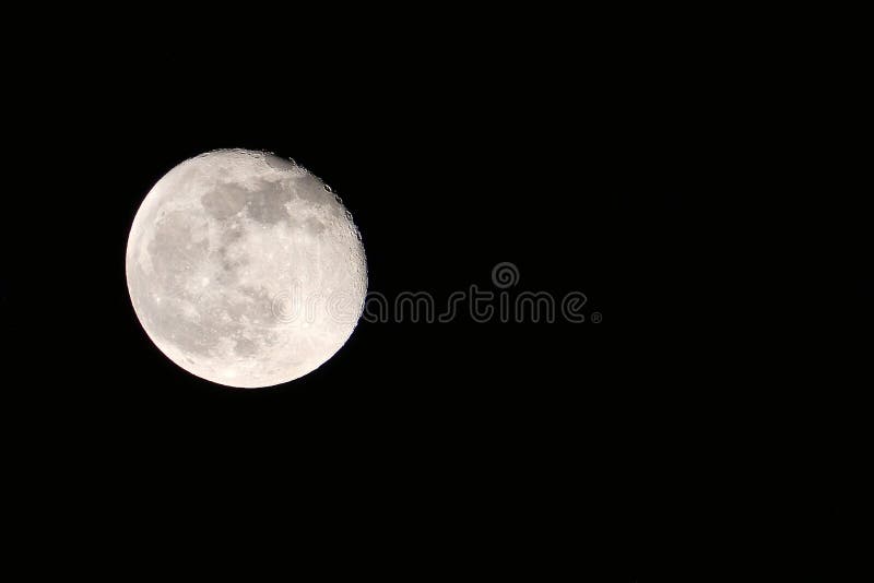 Night and Full Moon,bright Full Moon,close-up Full Moon Stock Image ...