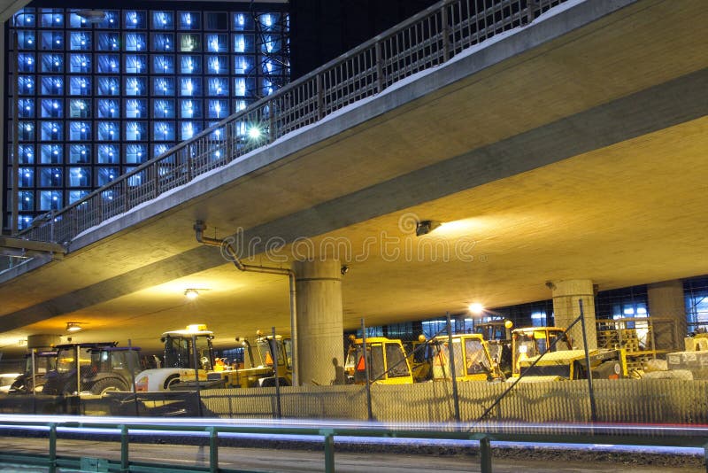 Night Garage stock image. Image of parking, night, rectangle - 1585445