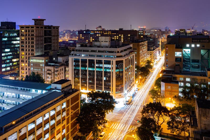 Night High Angle View of the Chinese Maritime Building Editorial Photo ...