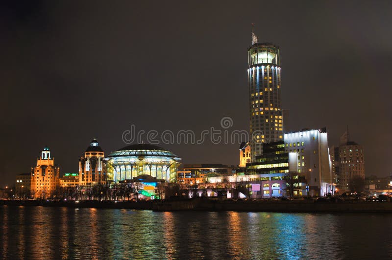 Night hotel stock photo. Image of scene, street, business - 27960040