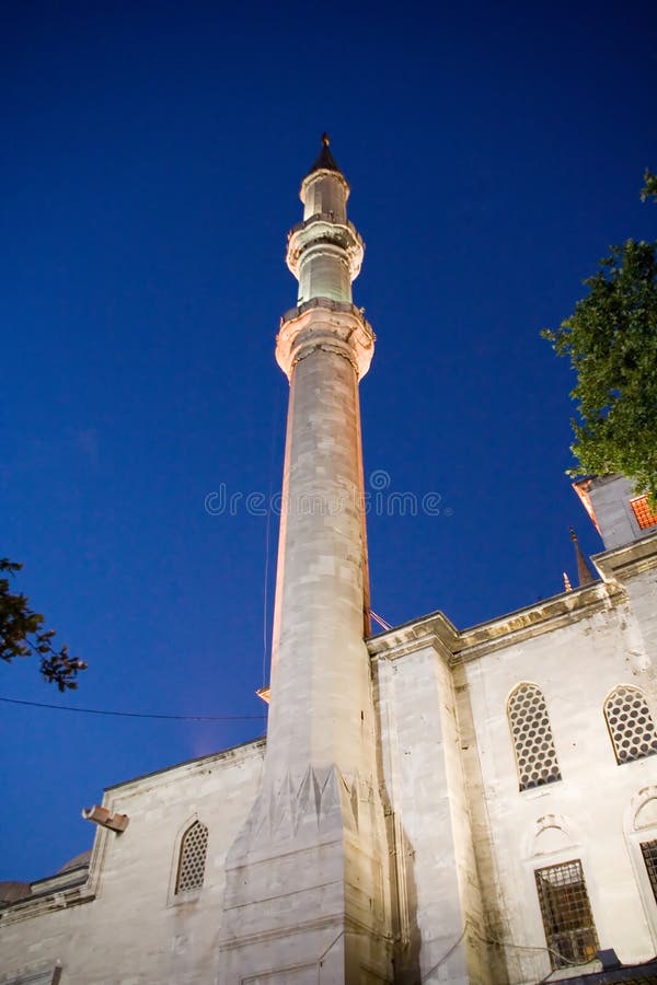 Night islam mosque stock photo. Image of monument, islam - 3425780