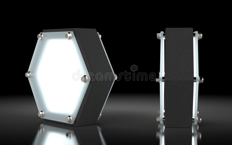 The night lamp prototype stock illustration. Illustration of style ...