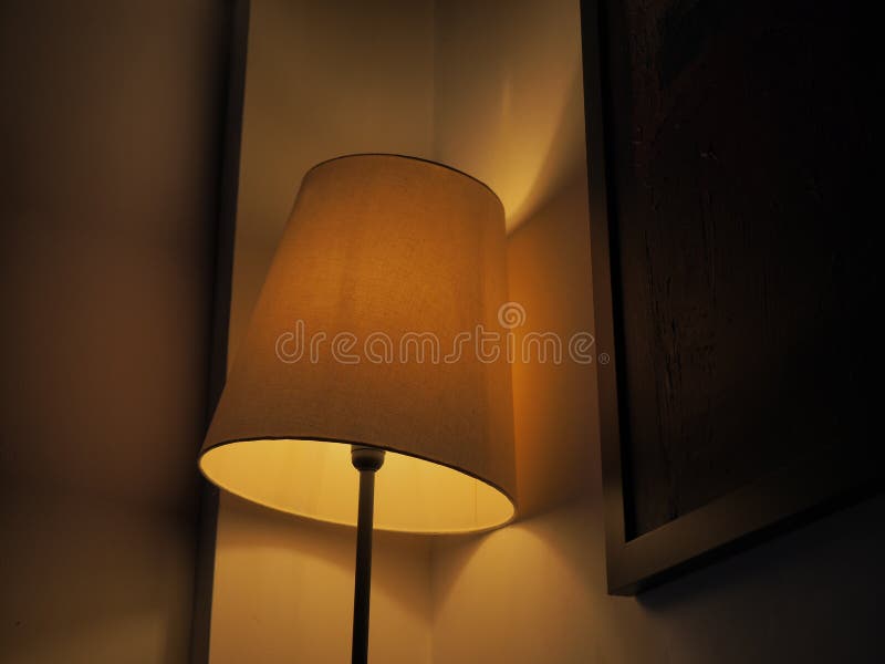 Night Lamp Soft Light Wallpaper Stock Photo - Image of wallpaper, soft ...