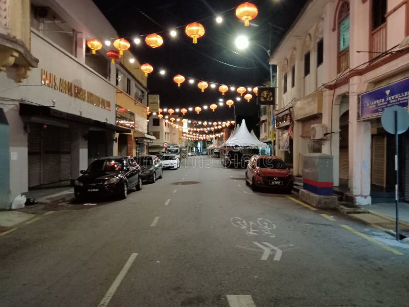 Night lantern editorial image. Image of light, street - 261802765