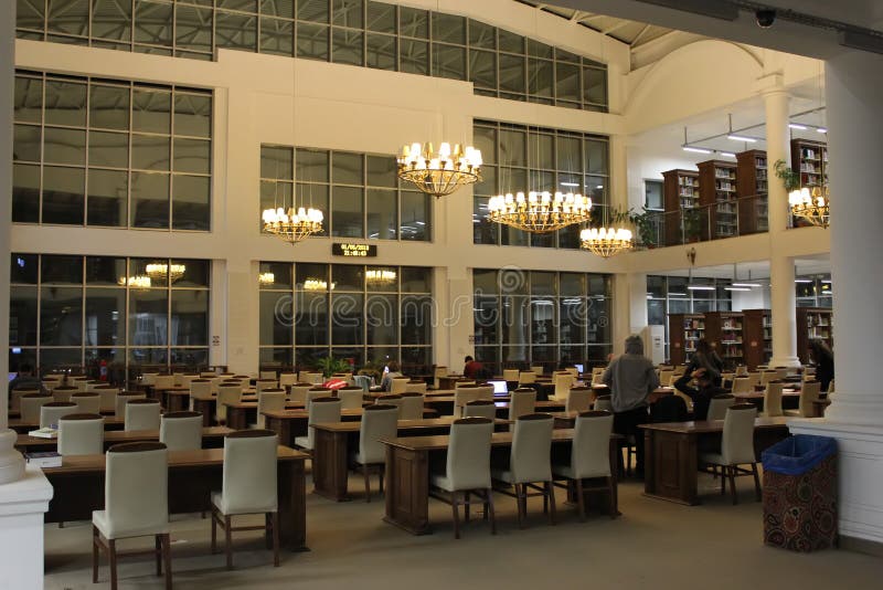 Night and library editorial stock photo. Image of ball - 107242738