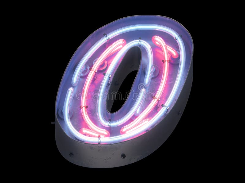 Night light alphabet. stock illustration. Illustration of illumination ...