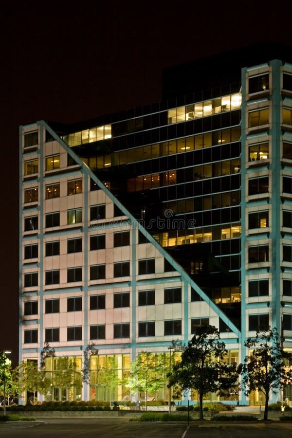 Night Light Building stock photo. Image of night, light - 2664488