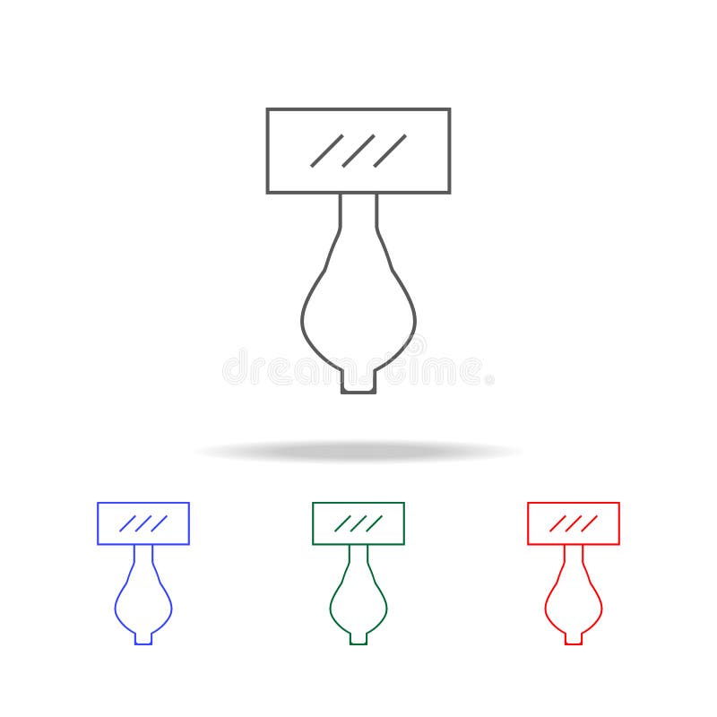 Night Light Icon. Elements in Multi Colored Icons for Mobile Concept ...