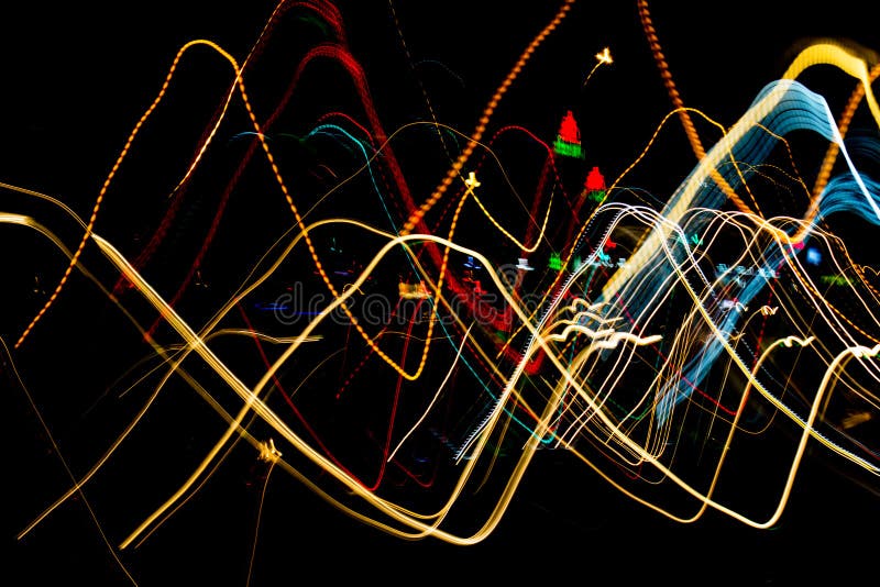Night Light Line,abstract Background Stock Photo - Image of glow ...