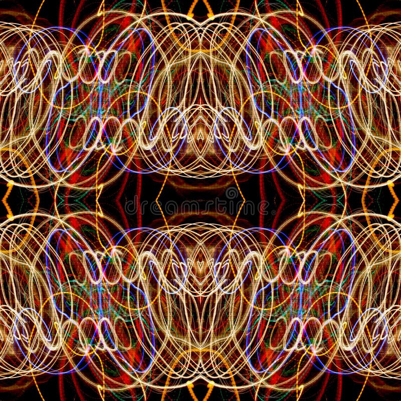 Night Light Line,seamless Light Pattern,abstract Background Stock ...