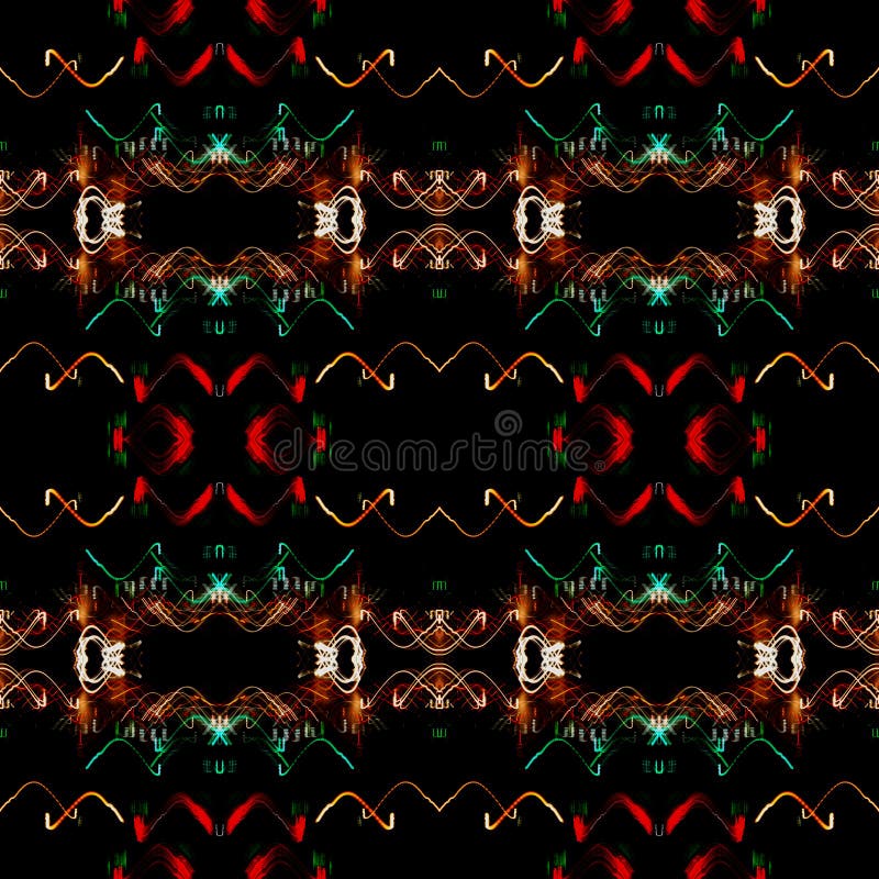 Night Light Line,seamless Light Pattern,abstract Background Stock ...