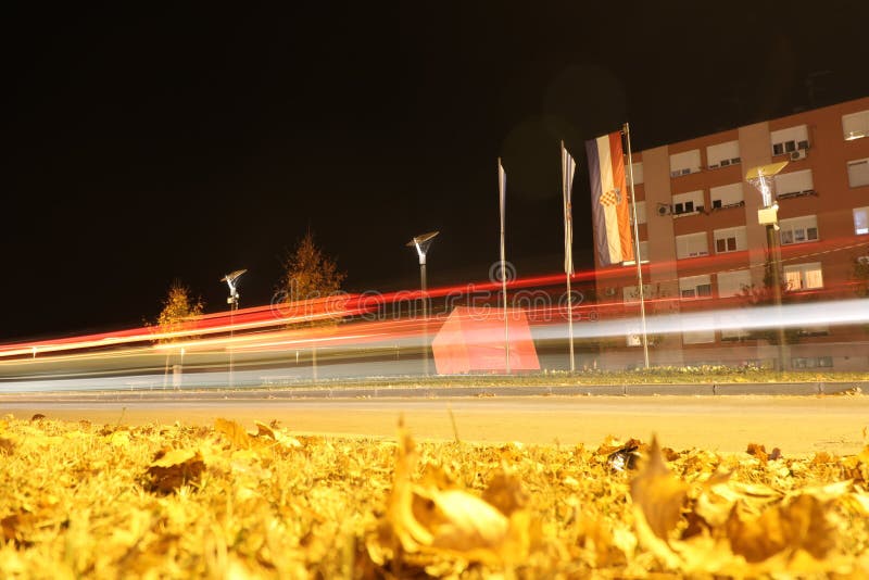 Fast night stock photo. Image of light, fast, night - 131316304